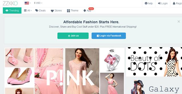 ZZKKO：“跨境版蘑菇街”的定位营销-雨果网