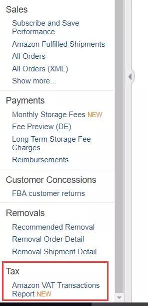 如何下载亚马逊VAT Transaction Report？-雨果网