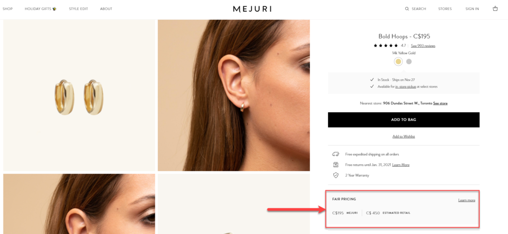 每周上新，复购40%！DTC珠宝品牌Mejuri“出圈”-雨果网
